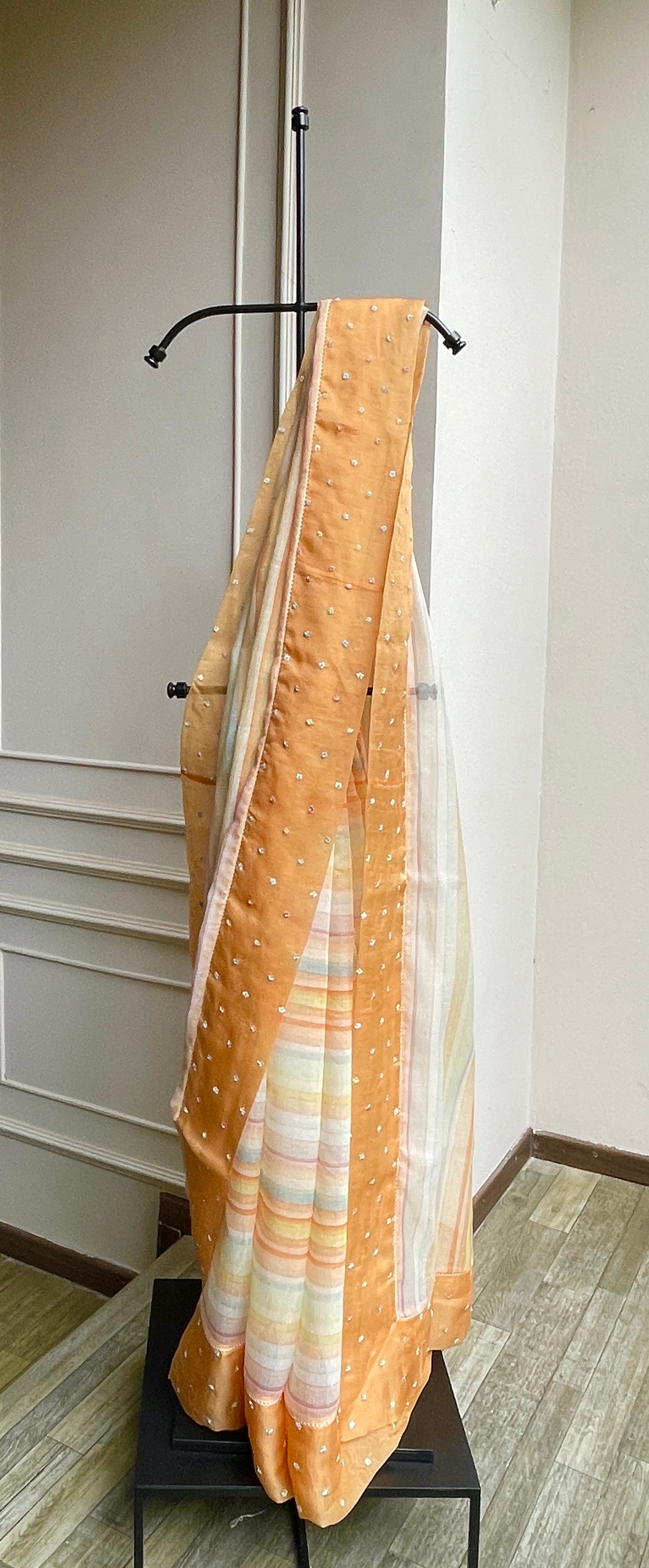 Honey Haze Yellow Only Saree – Issa Studio